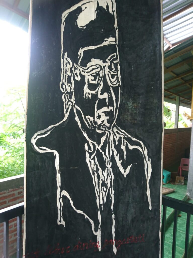 Beragam Ekspresi Gus Dur dalam Guratan Sketsa - Kediriapik